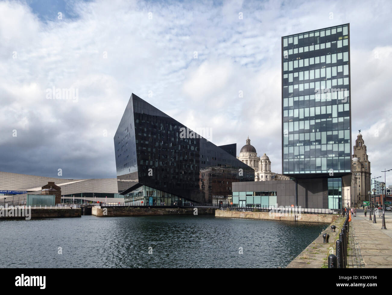 Liverpool, UK. View of part of the Liverpool Maritime Mercantile City ...