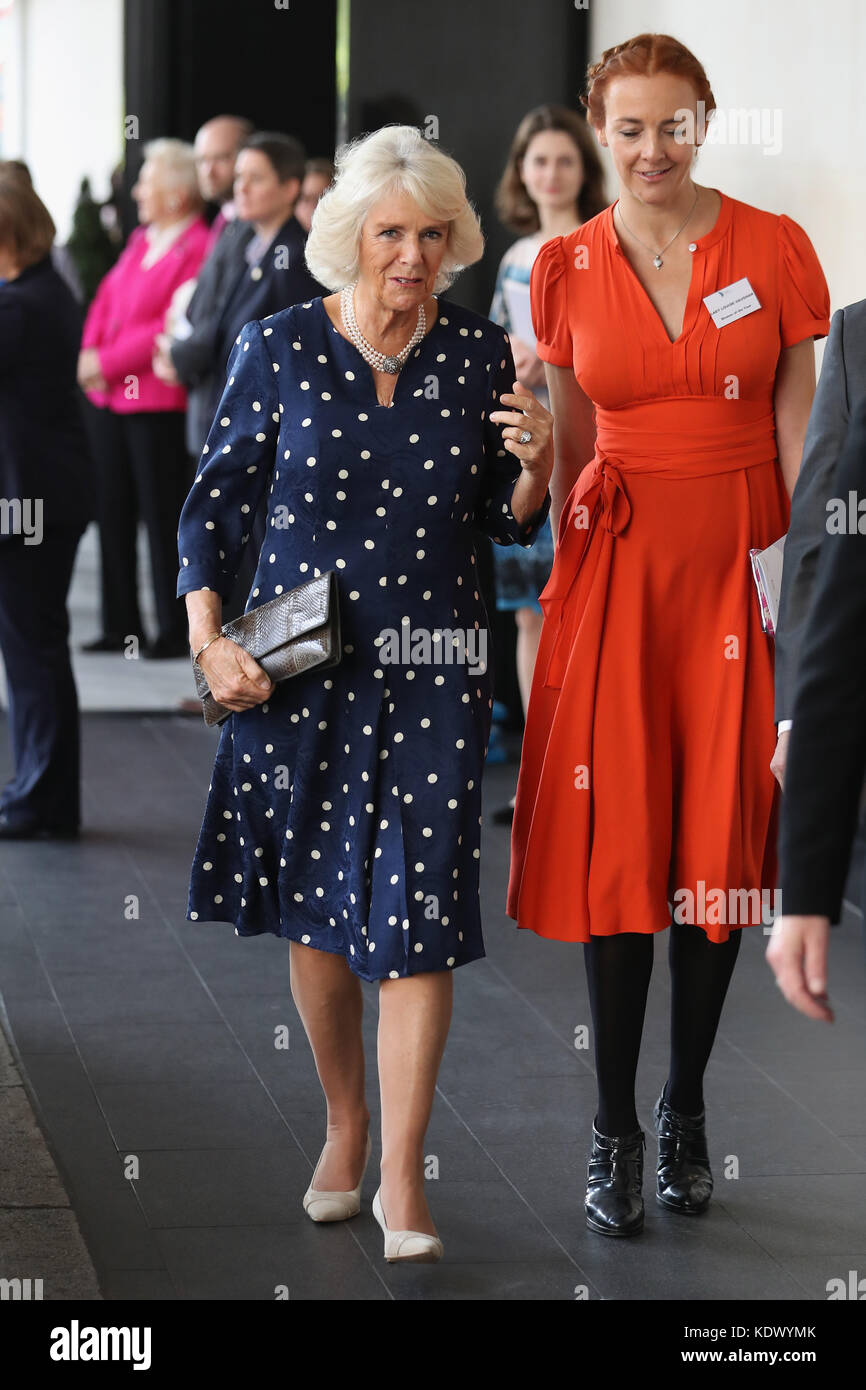 The Duchess of Cornwall and Lady Louise Vaughan attend the Women of the ...