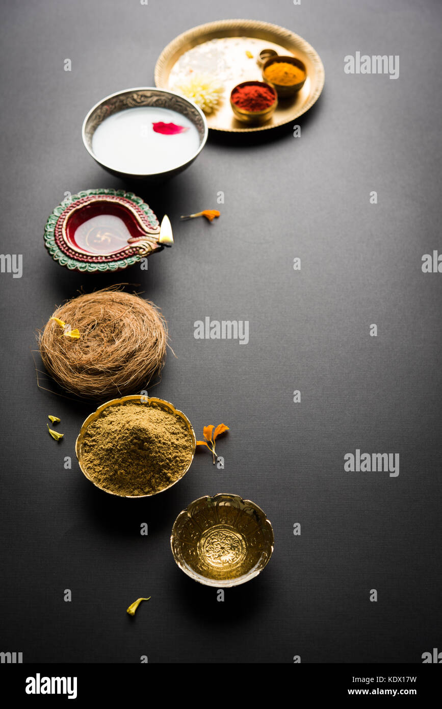 Abhyanga Snan on first day of Diwali - special herbal bath with ubtan ...