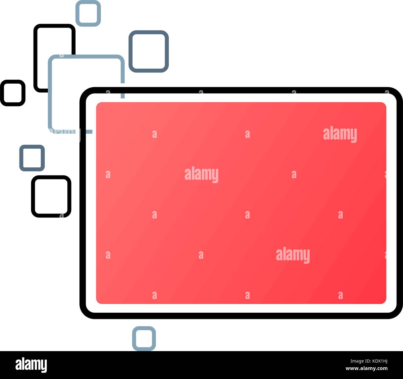 Stylized abstract frame Stock Vector Image & Art - Alamy