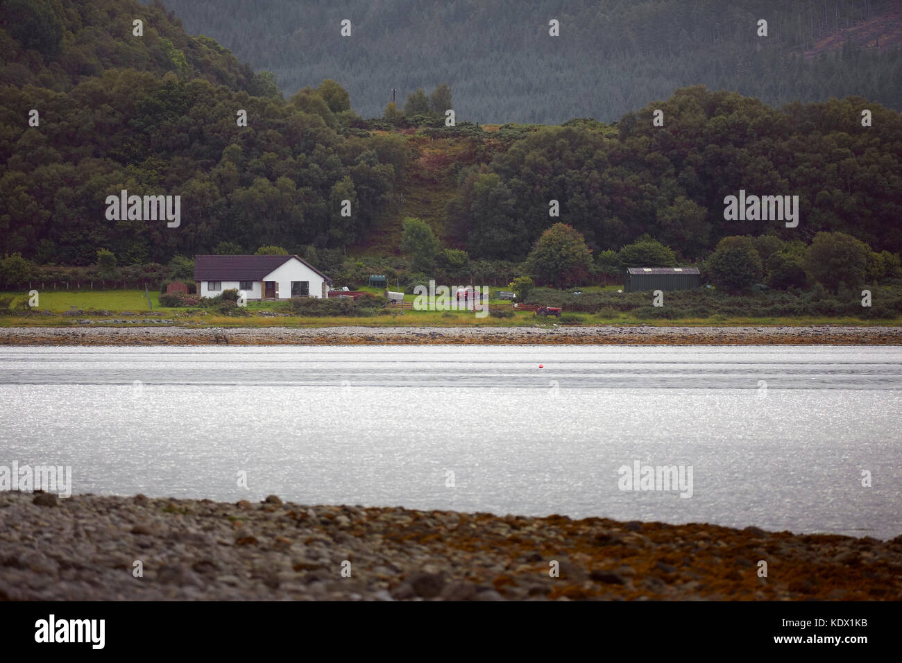 South east from Ardaneaskan across Loch Carron towards Portchullin. By ...