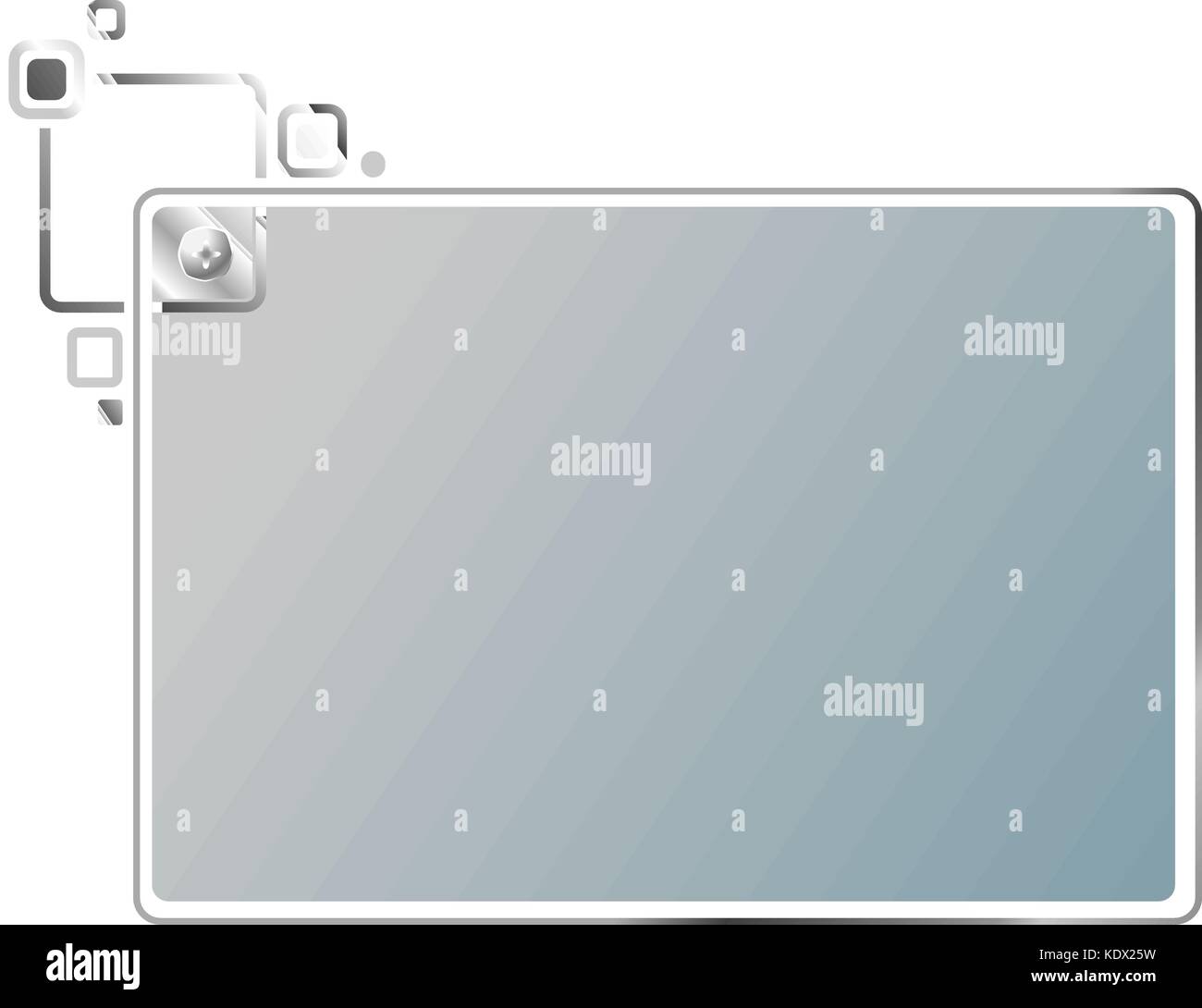 Industrial style decoration Stock Vector Images - Alamy