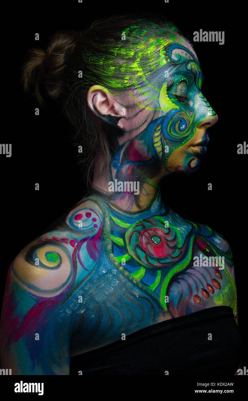 Face Right Side Profile