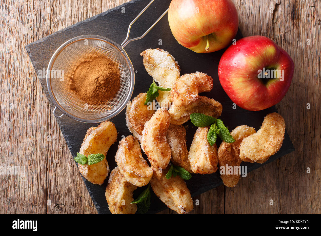 Deep fried fruit hi-res stock photography and images - Alamy