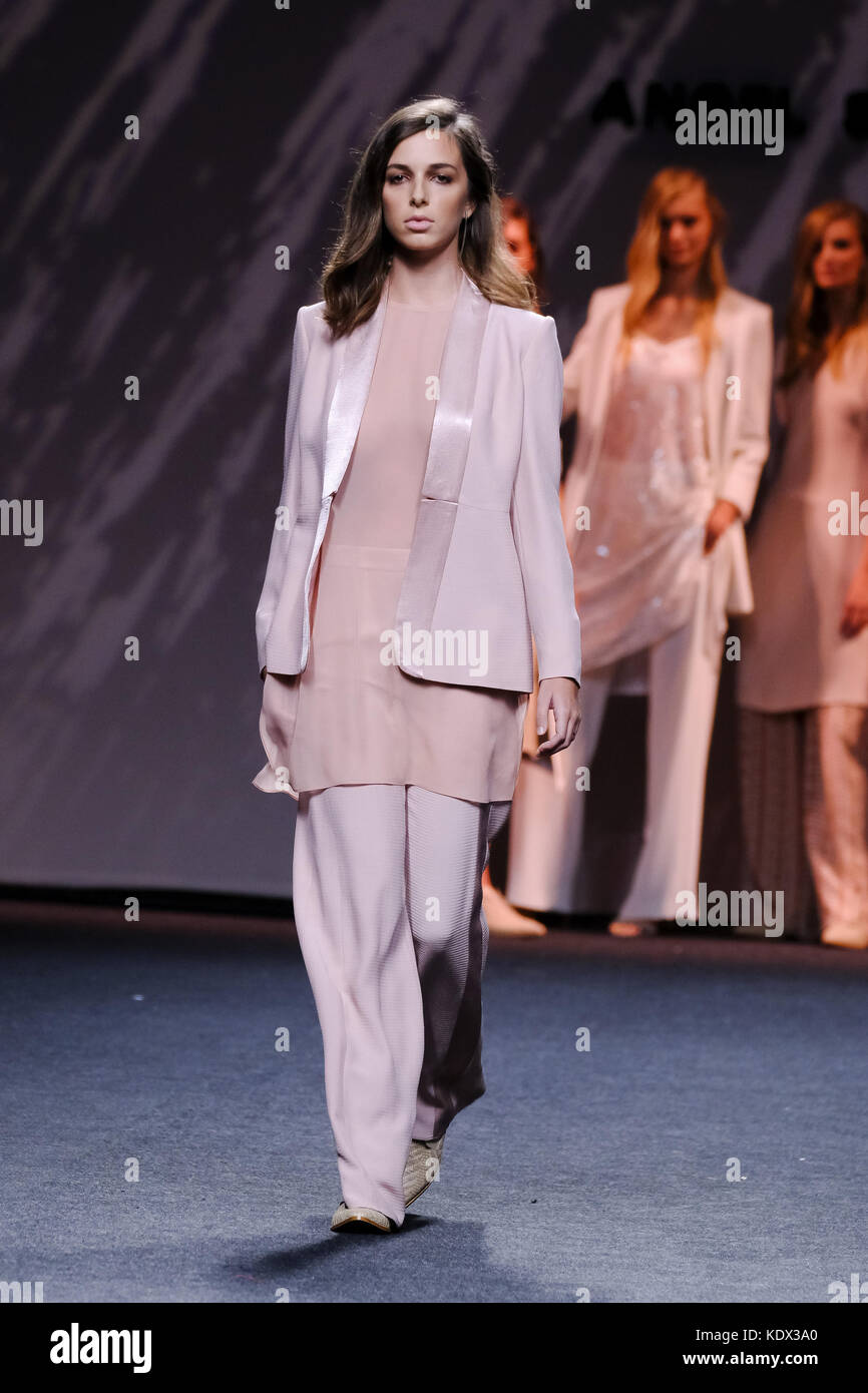 Madrid Fashion Week - Angel Schlesser - Catwalk Featuring: Model Where ...