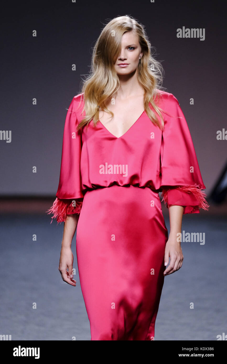 Madrid Fashion Week - Angel Schlesser - Catwalk Featuring: Model Where ...