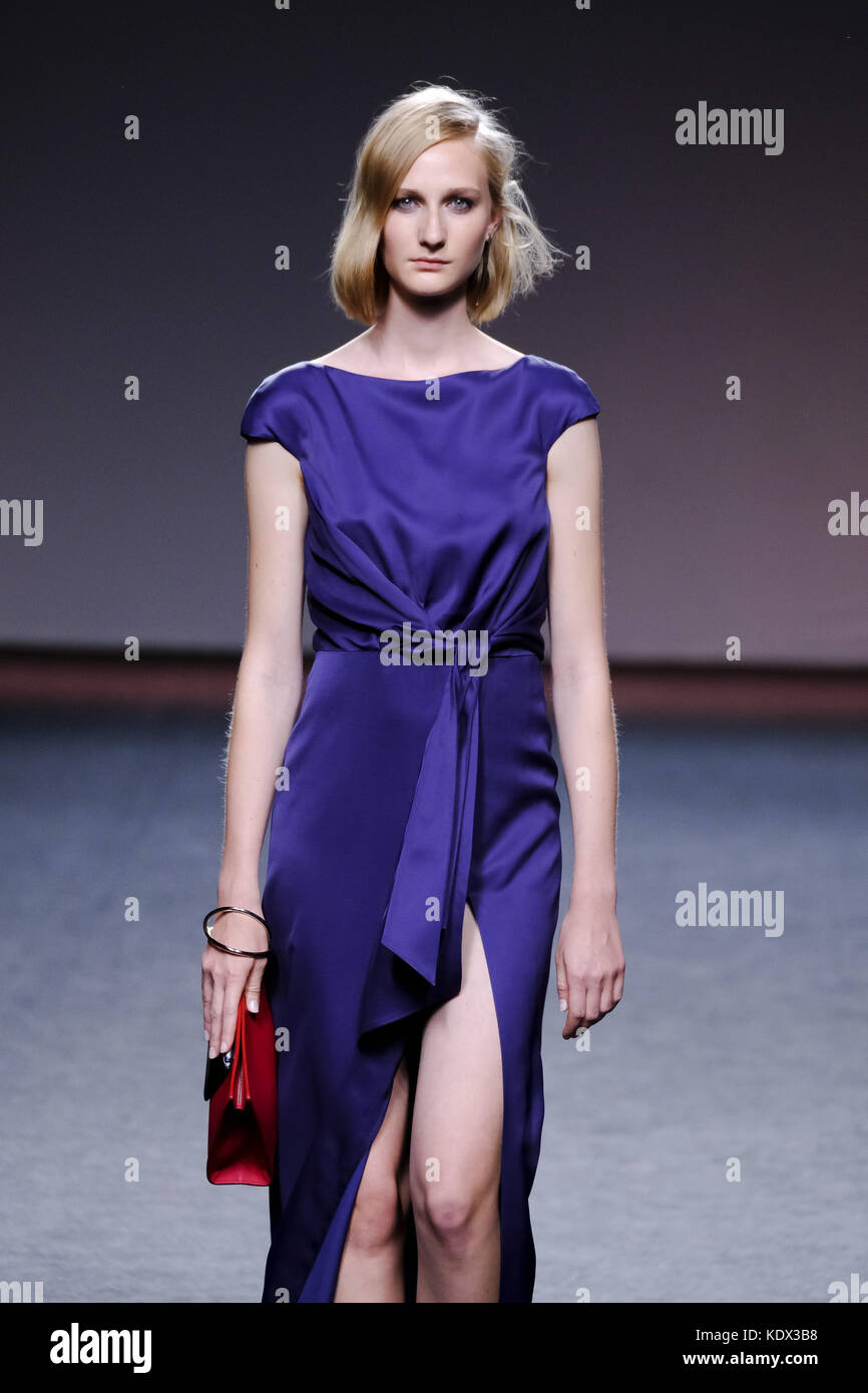 Madrid Fashion Week - Angel Schlesser - Catwalk Featuring: Model Where ...