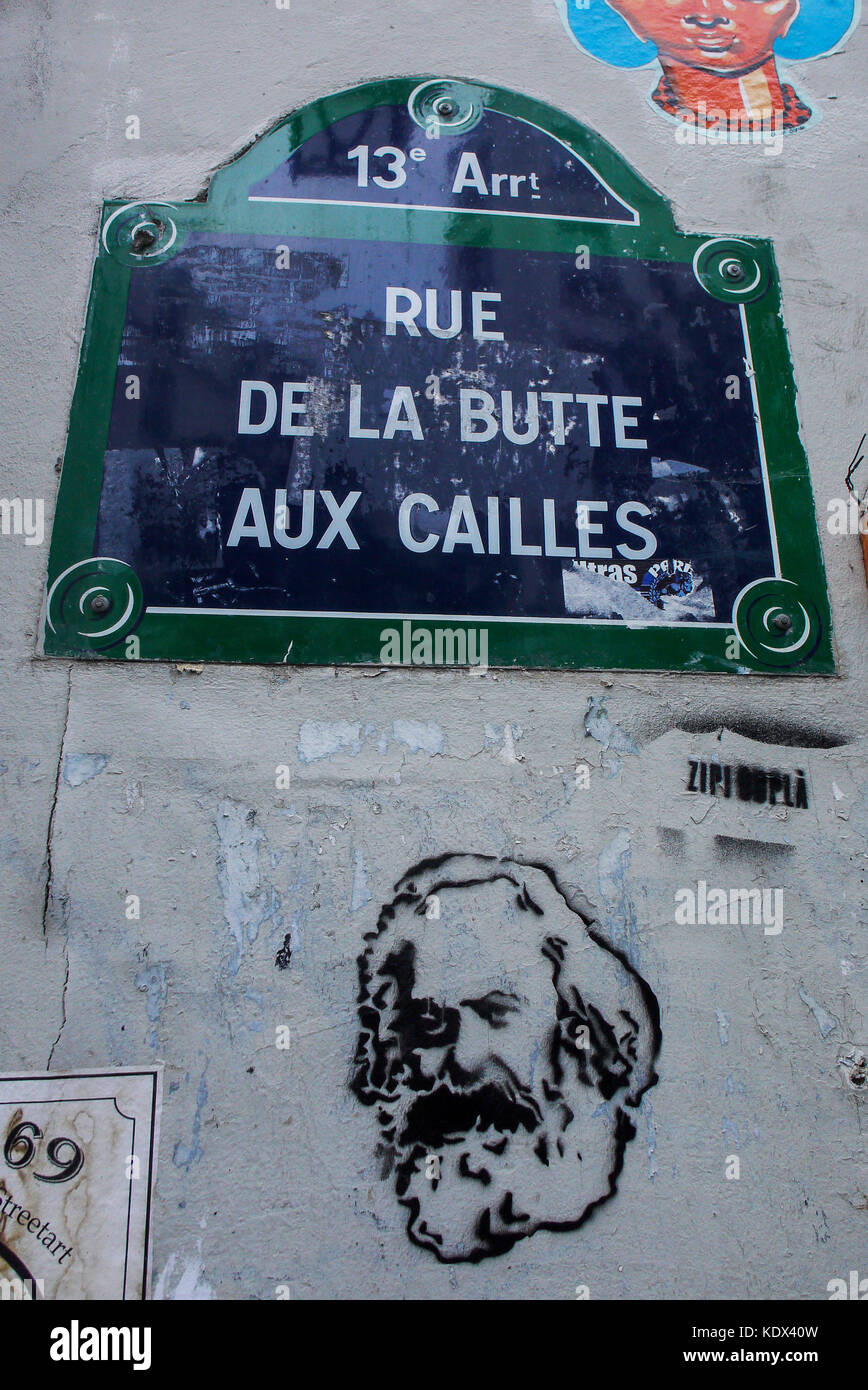 Karl marx painting hi-res stock photography and images - Alamy