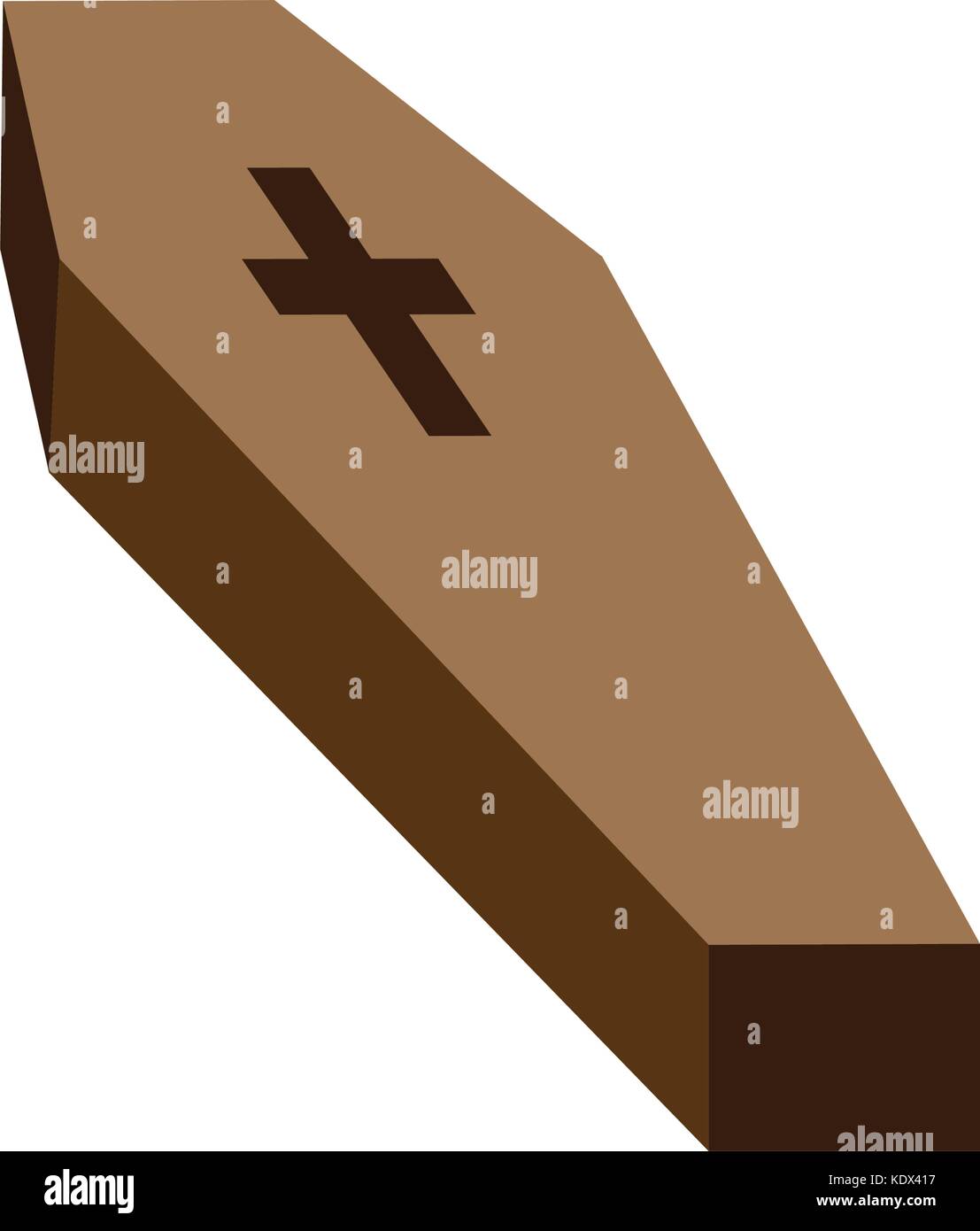 Isolated coffin icon Stock Vector Image & Art - Alamy