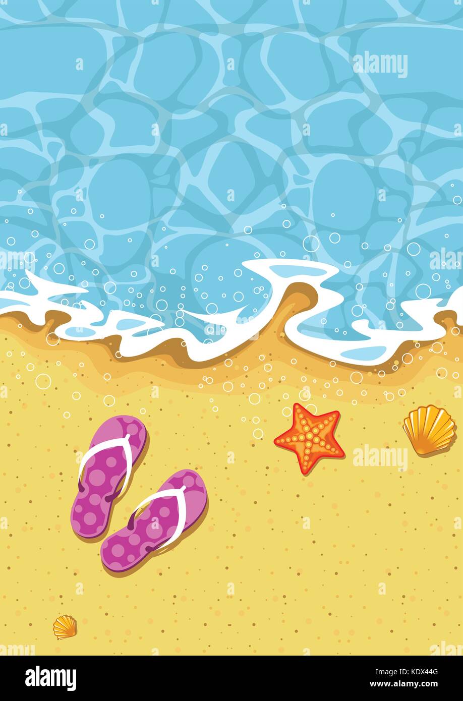 Sea foam on sand Stock Vector Images - Alamy