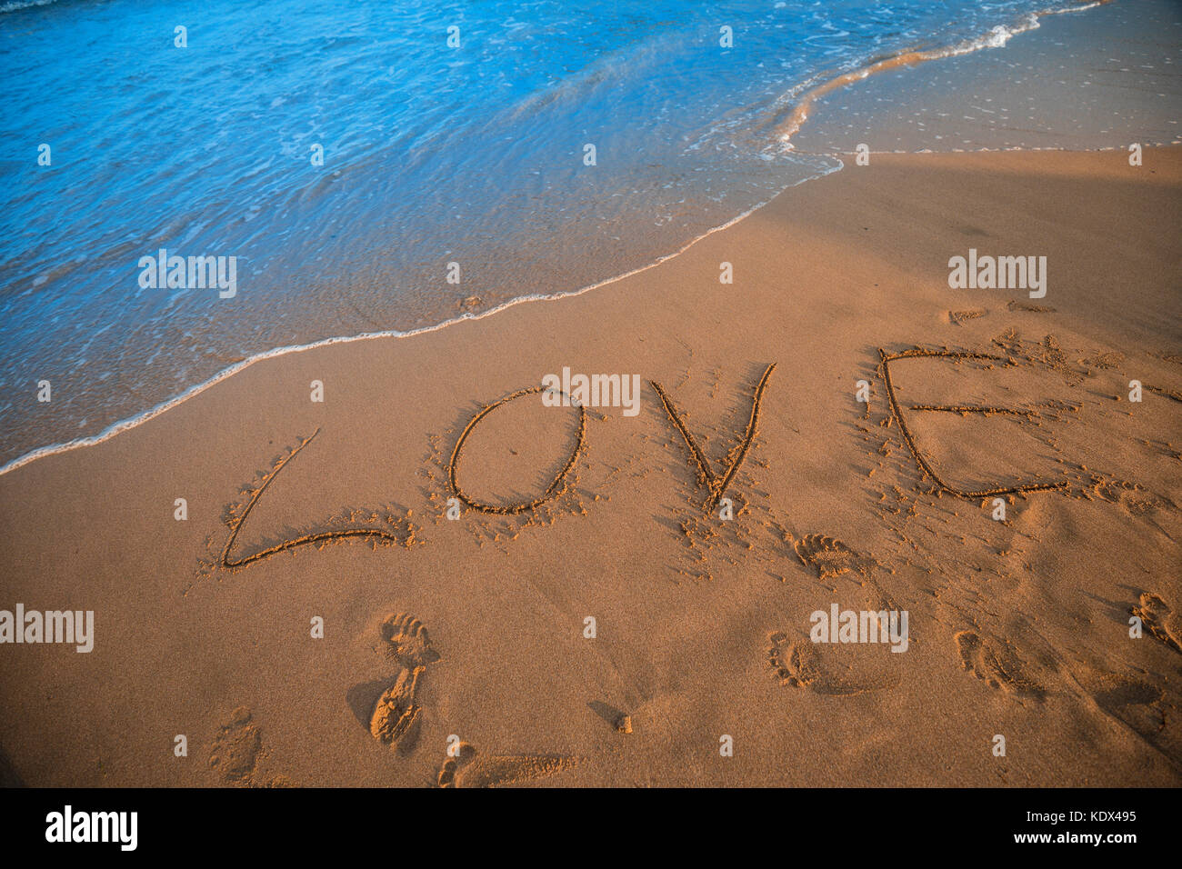 Summer beach writing vacation concept for tourism design Stock Photo ...