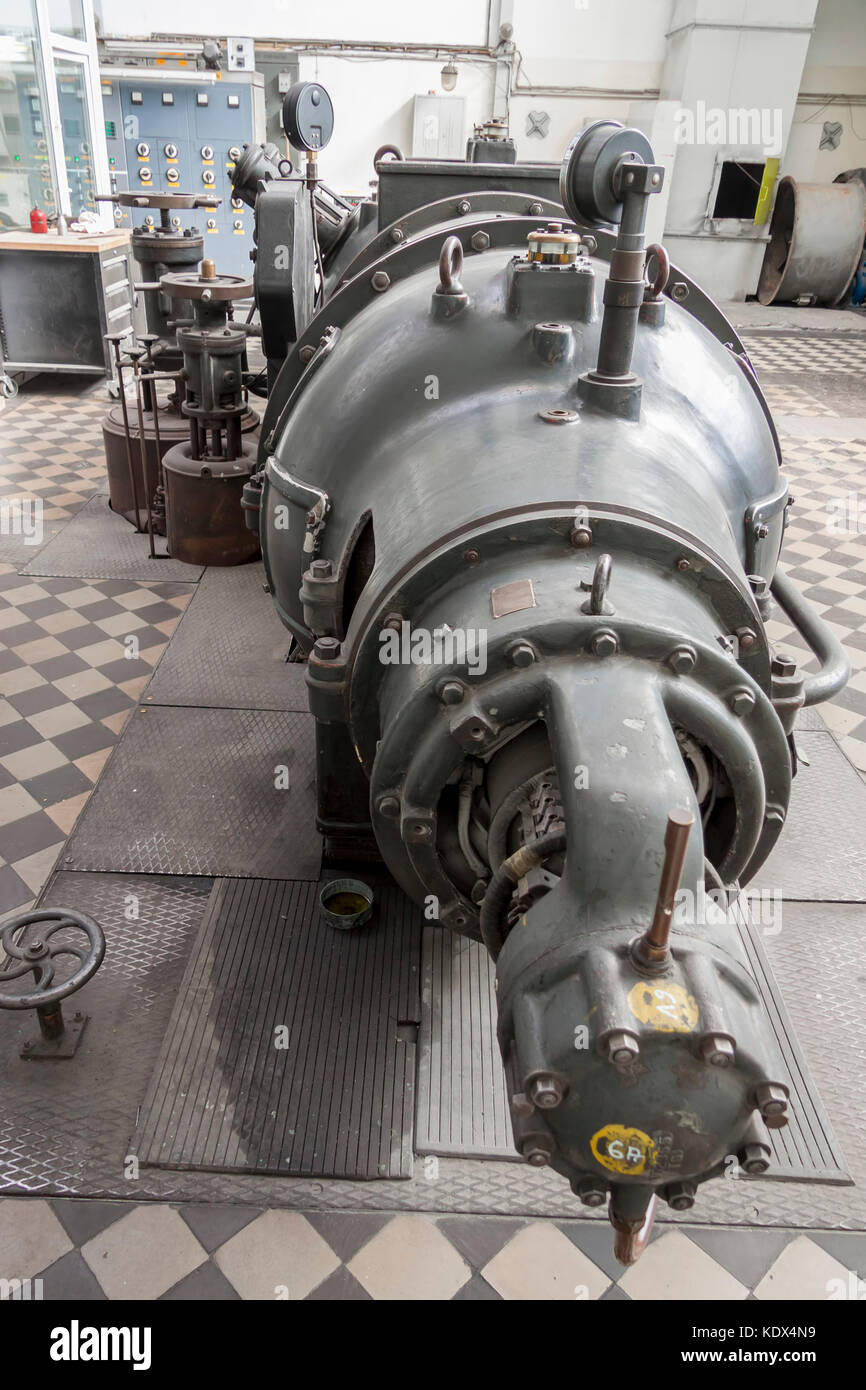 Steam turbine generator hi-res stock photography and images - Alamy