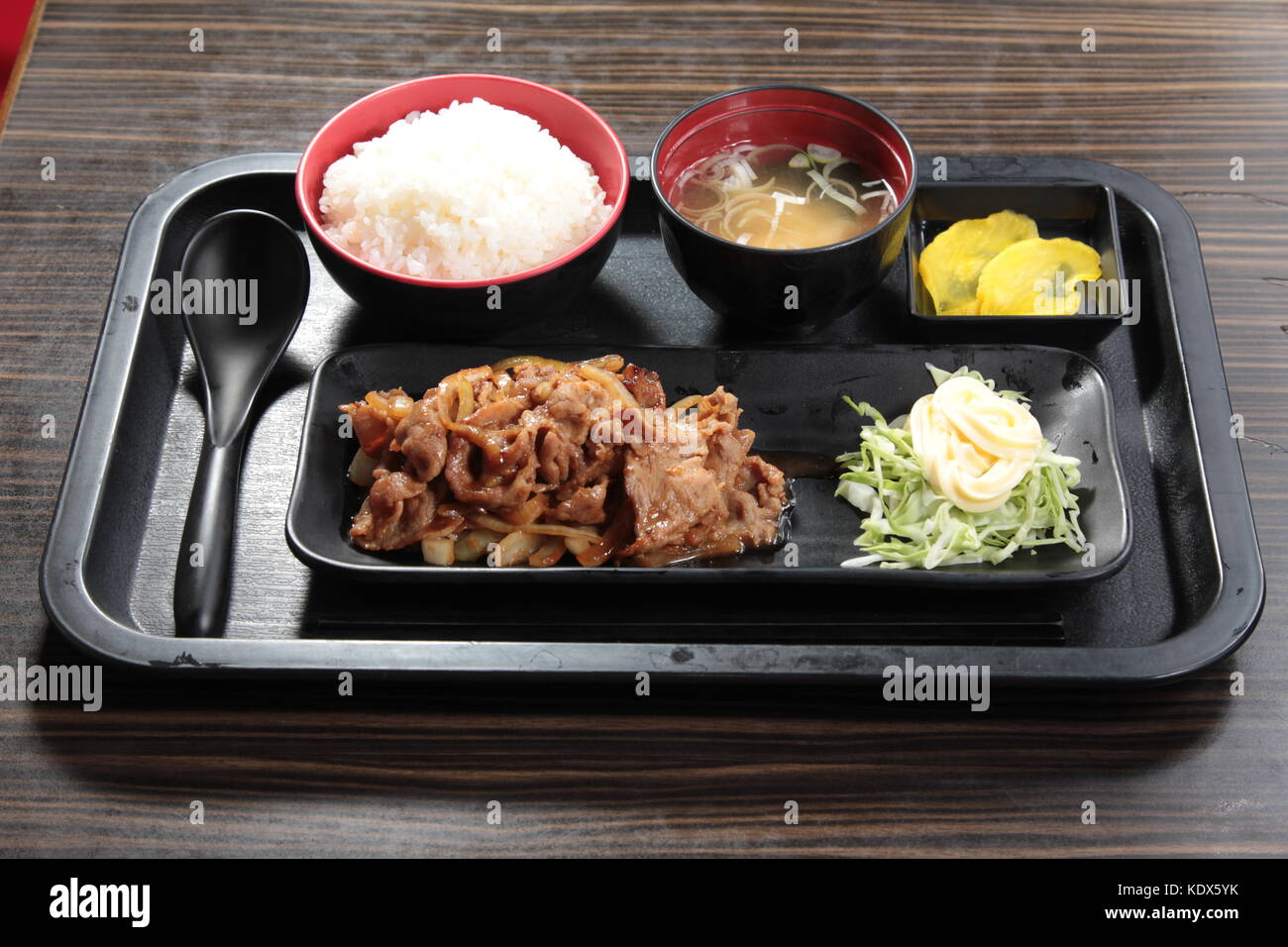 japanese set meal Stock Photo - Alamy