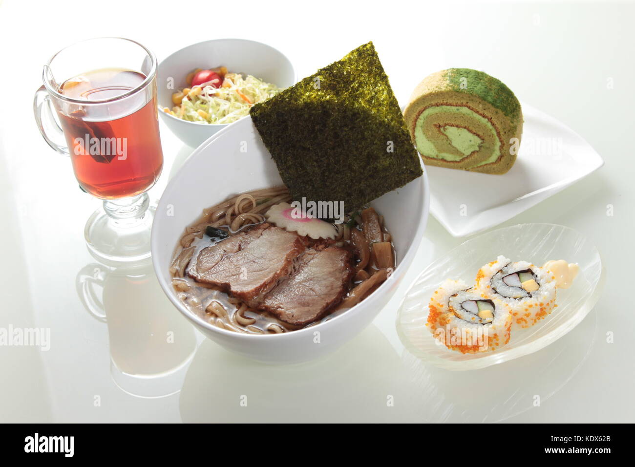 japanese set meal Stock Photo - Alamy