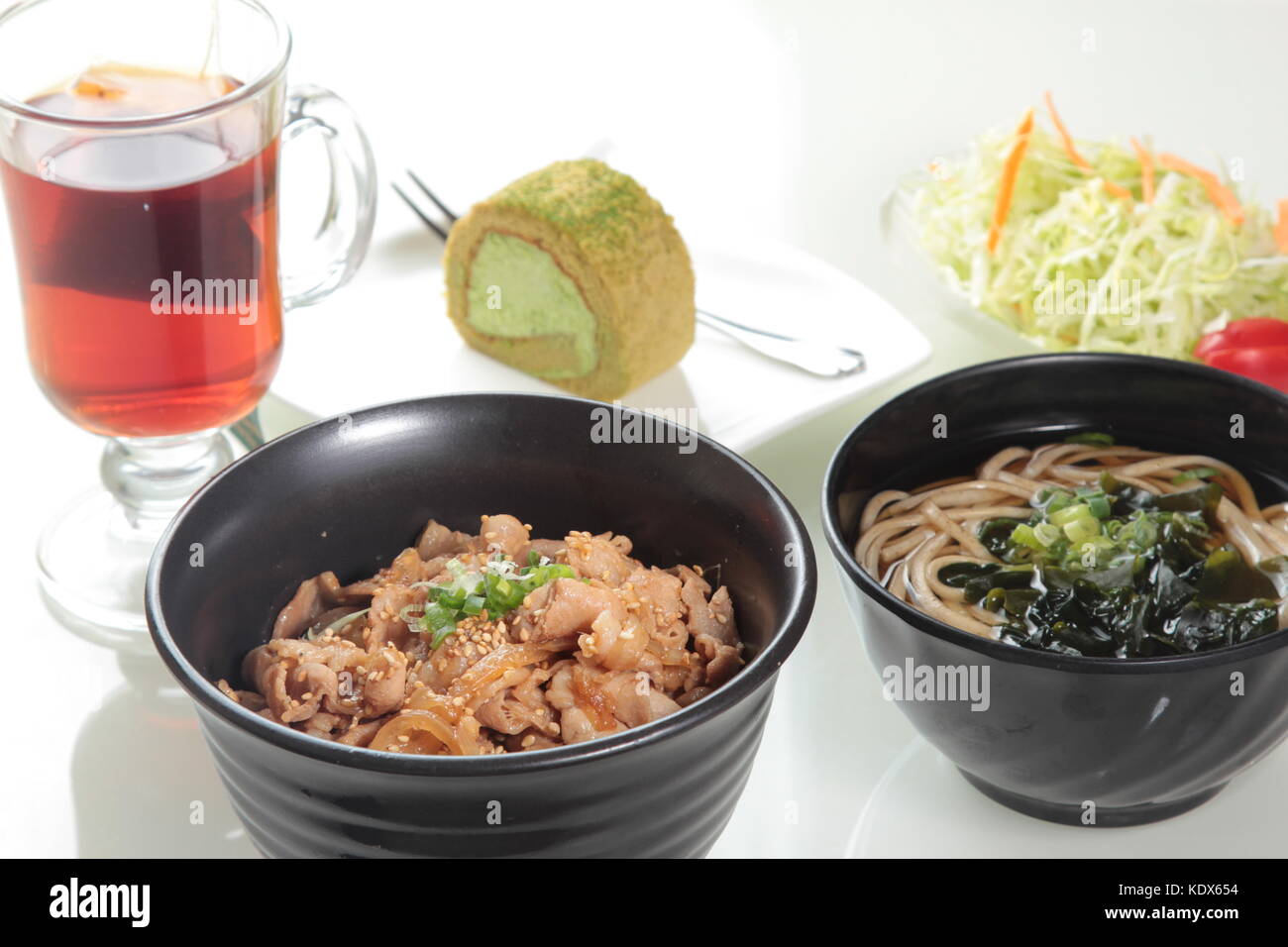 japanese set meal Stock Photo - Alamy