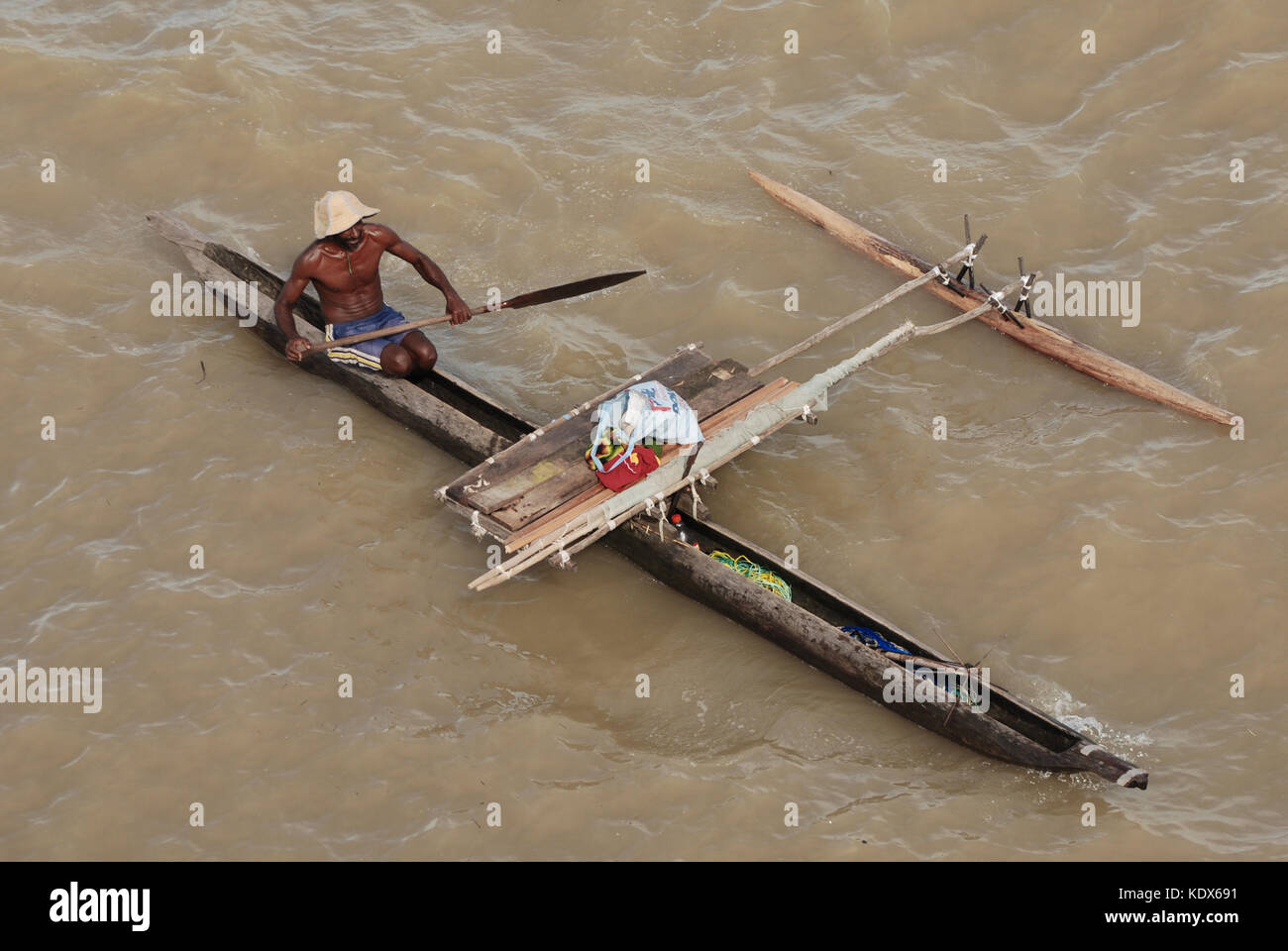 Papua new guinea outrigger hi-res stock photography and images - Alamy