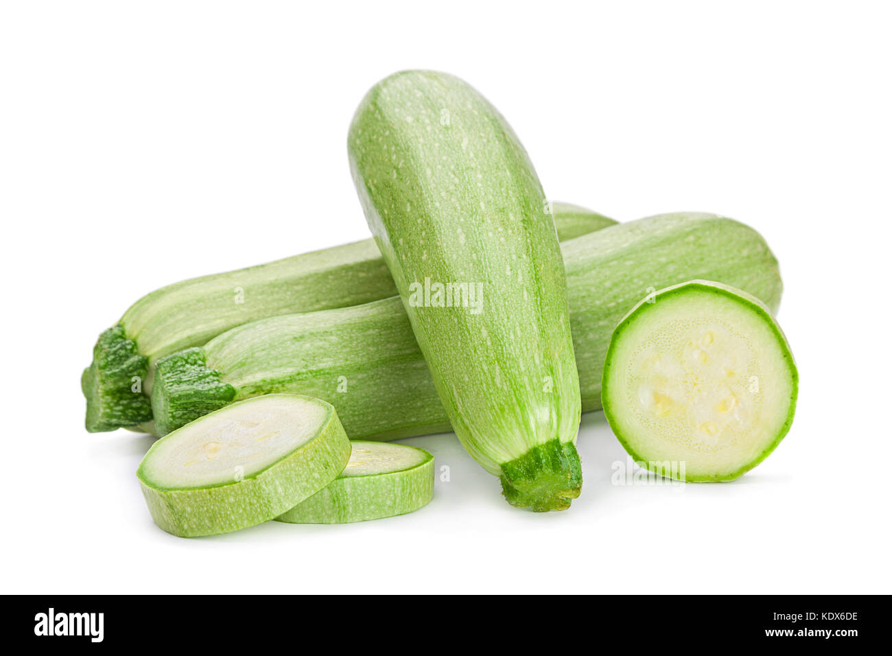 Marrow squash vegetable isolated on white Stock Photo - Alamy