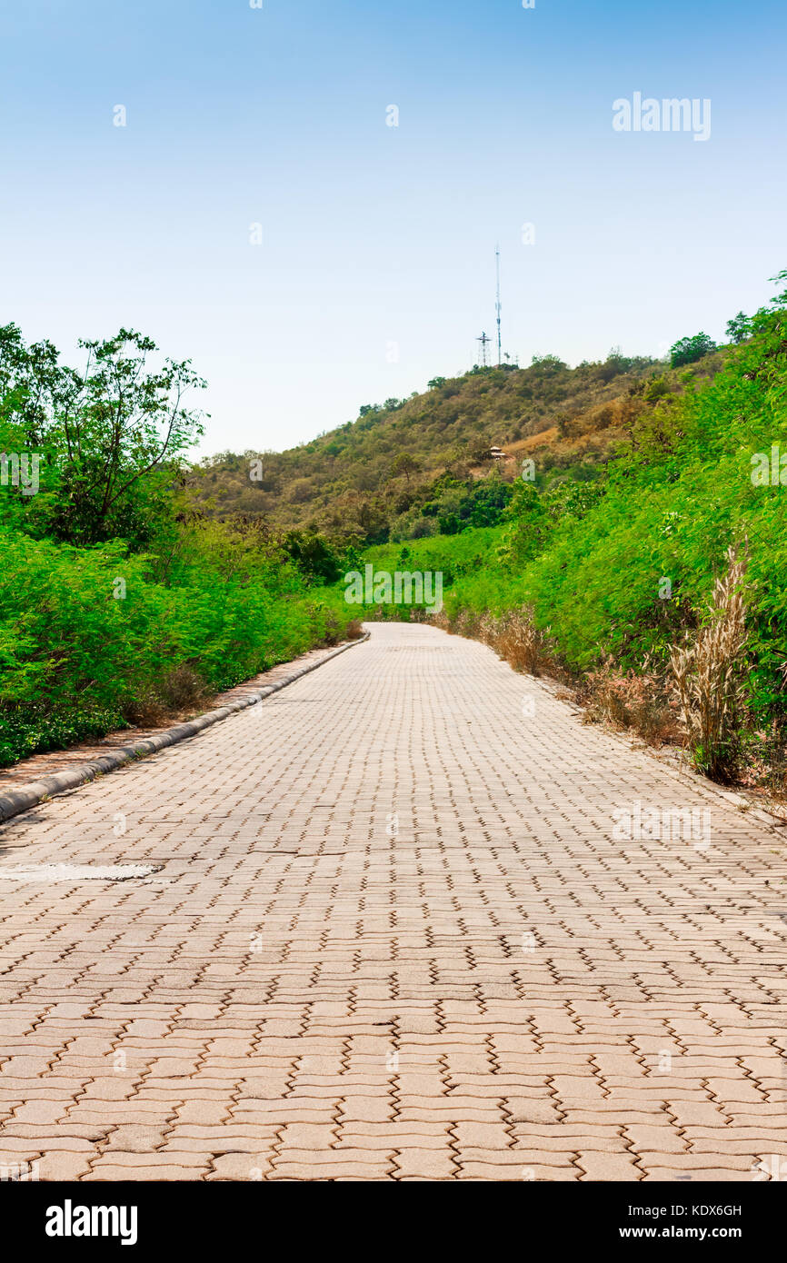 Cement Mountain Road Stock Photo - Alamy
