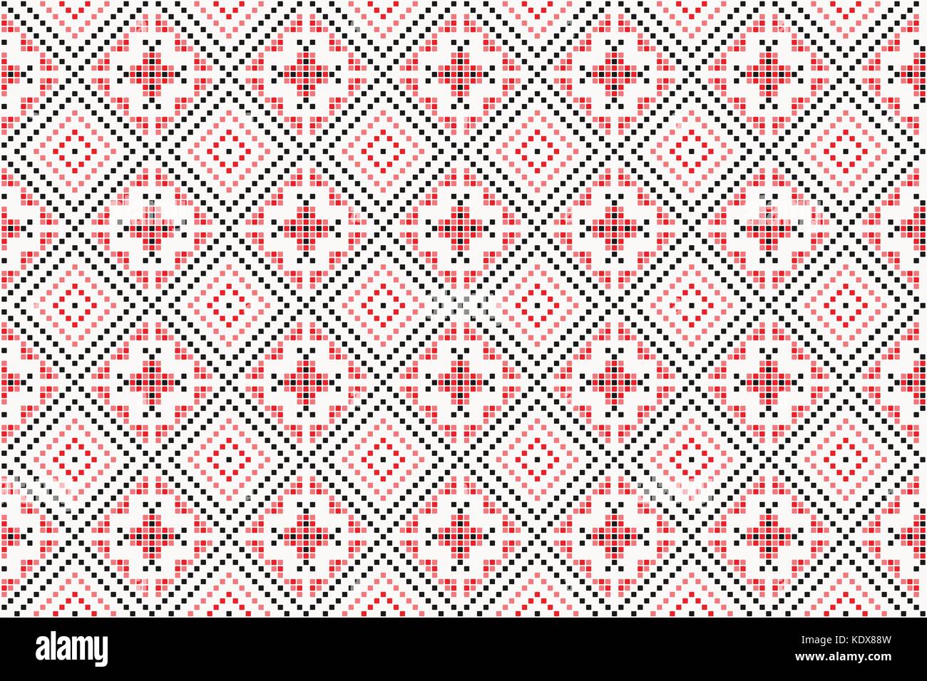 traditional seamless pattern with classic, geometric ornament. vector ...