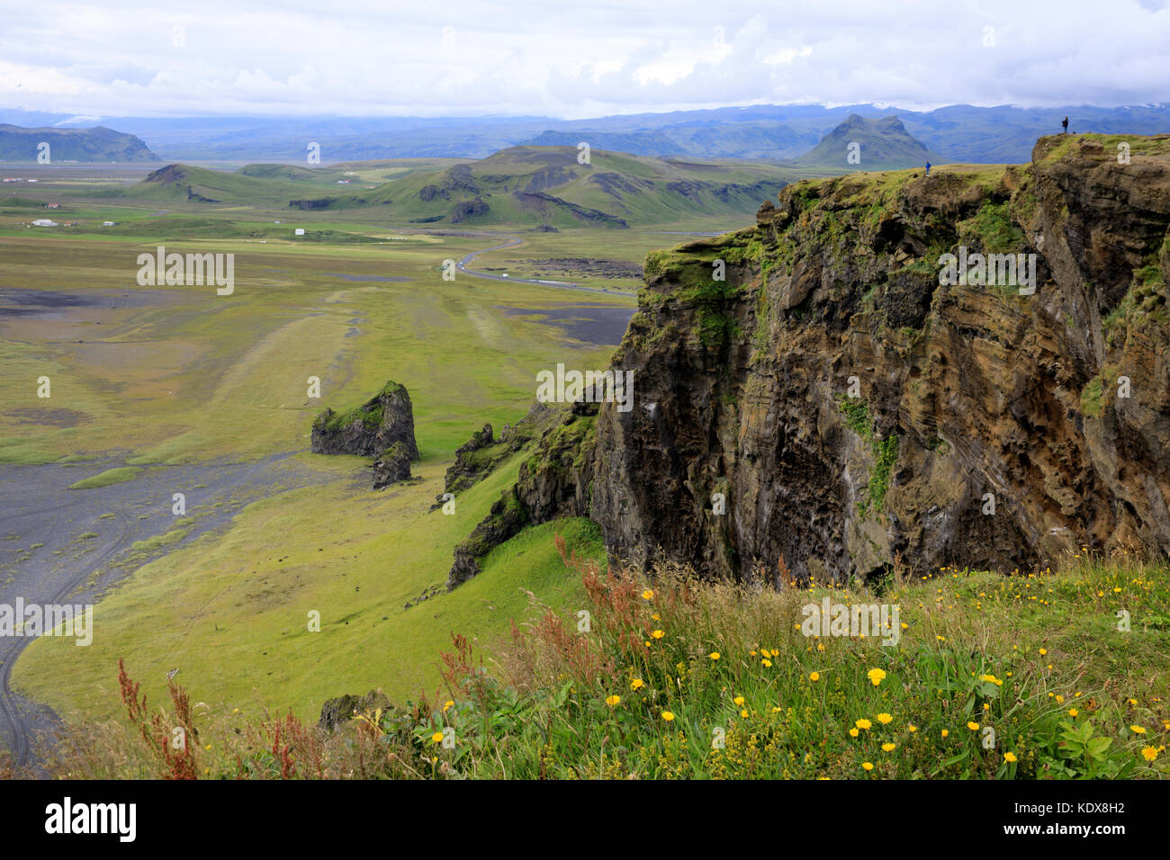 Dyrholaey promontory view, Vik, Iceland, Europe Stock Photo - Alamy