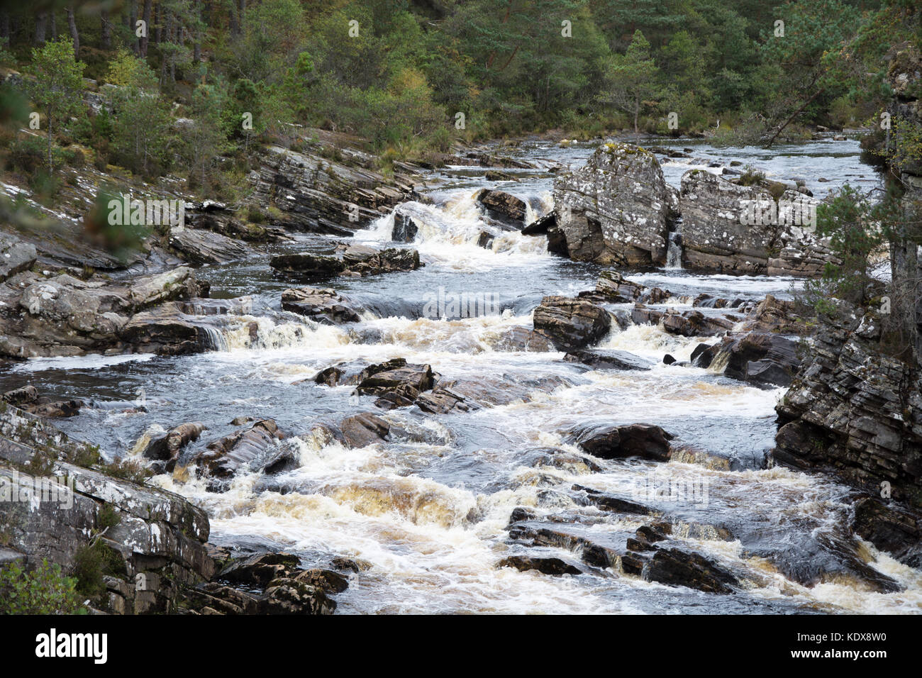 Black Water River tumbling over rocks Stock Photo - Alamy