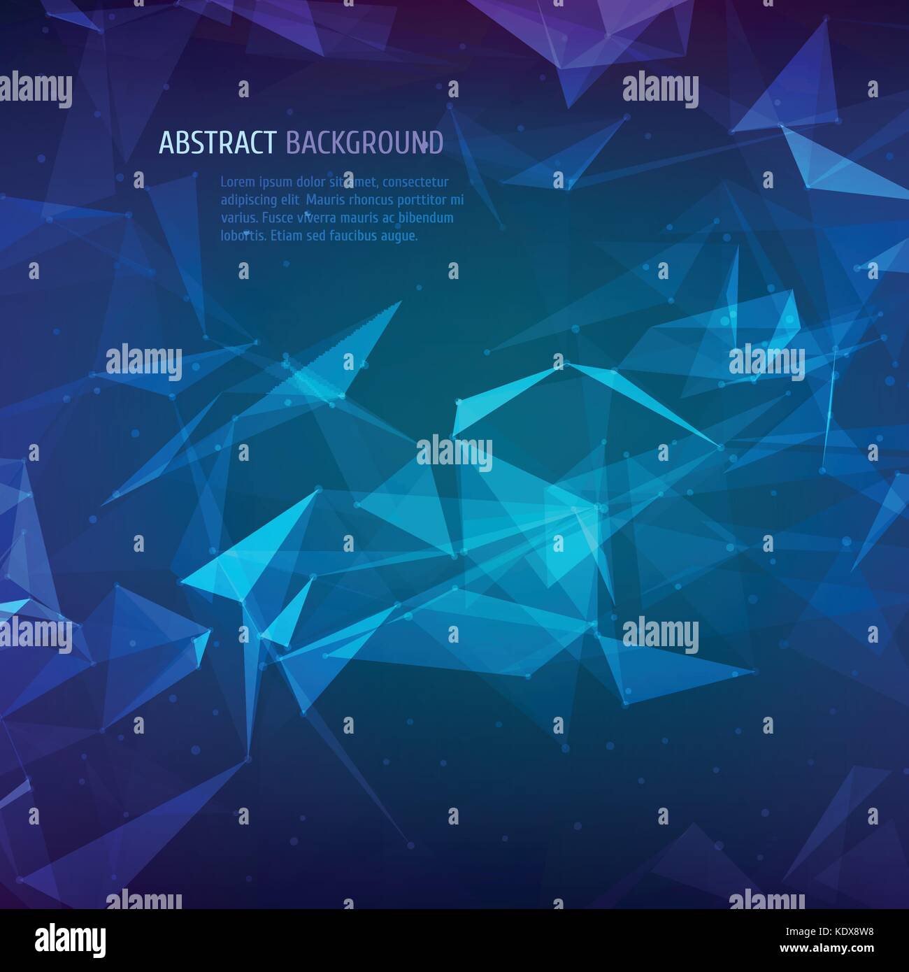 Abstract vector particles and lines Stock Vector Image & Art - Alamy