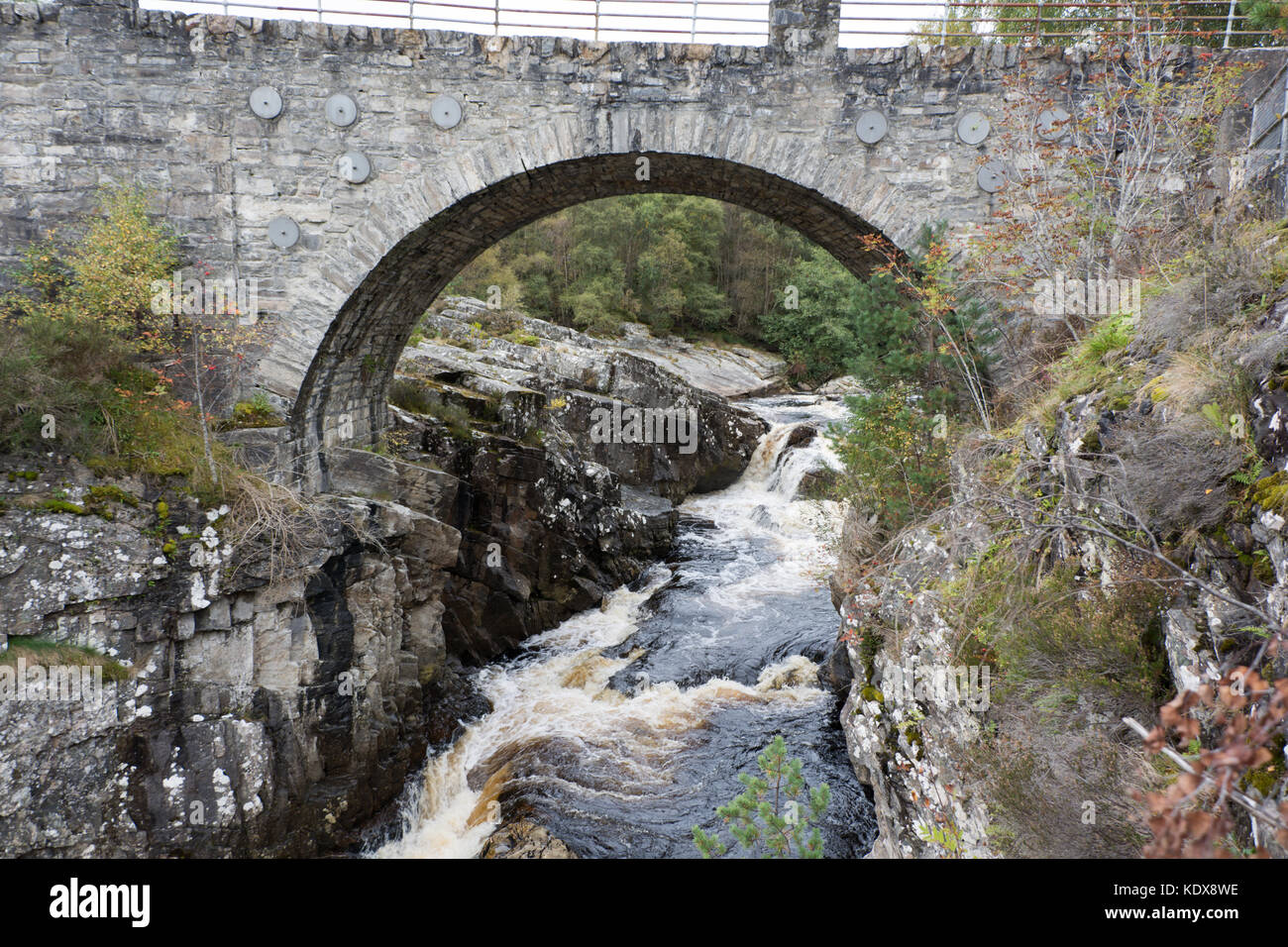 Bridge at Silverbridge near Garve Stock Photo - Alamy