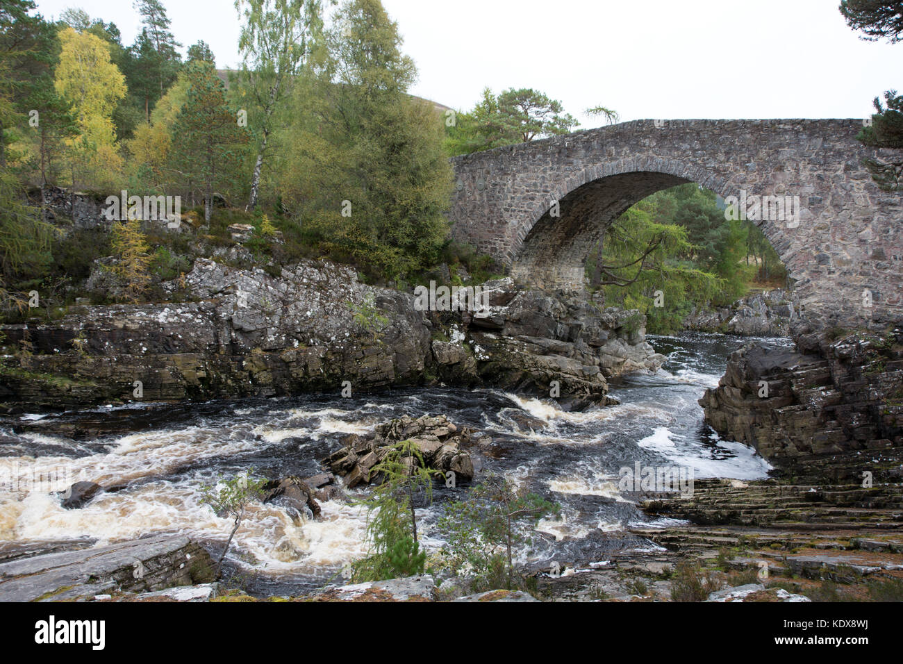 Historic Little Garve Bridge Stock Photo - Alamy