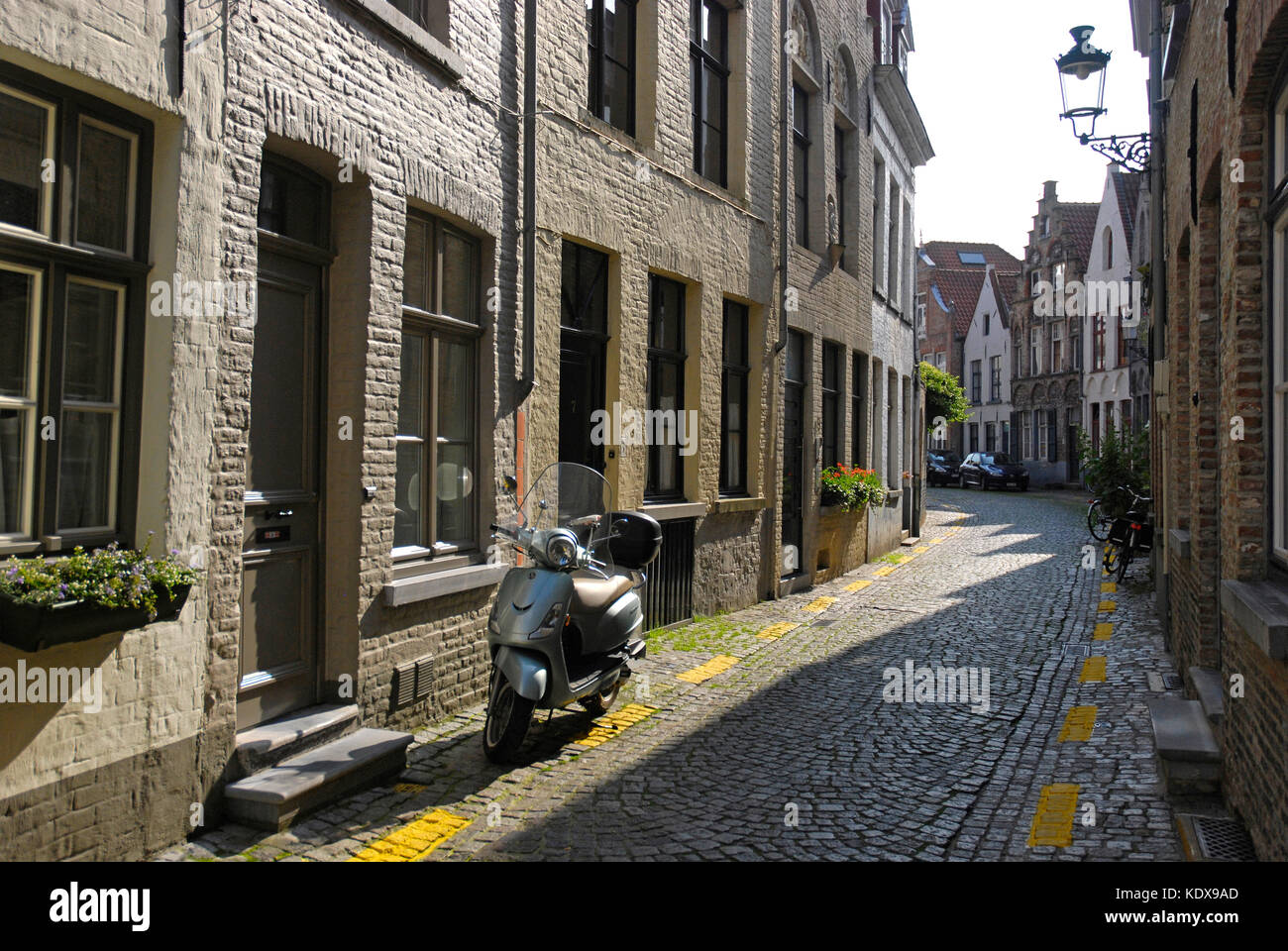 A street in Bruges, Belgium Stock Photo - Alamy