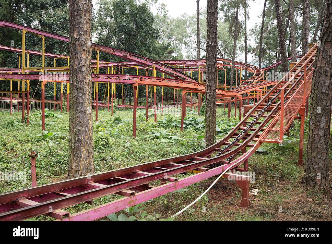 Old Roller Coaster High Resolution Stock Photography and Images - Alamy