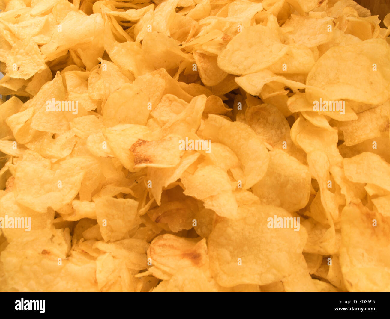 Bulk chips in market Stock Photo - Alamy