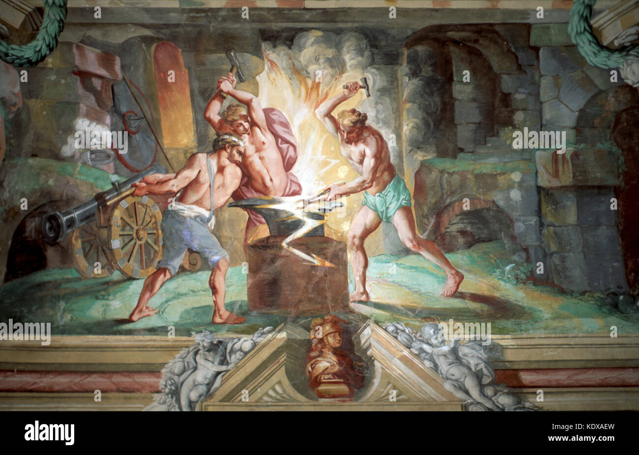 Slowenien, Brezice, im Schloss Brezice Stock Photo - Alamy