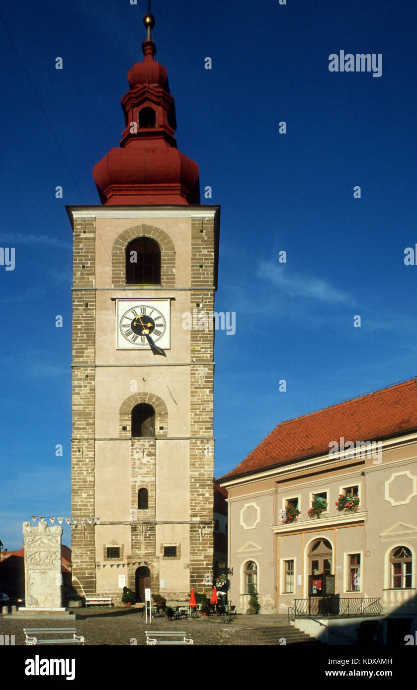 Slowenien, Ptuj, Kirche Sv. Jurij Stock Photo - Alamy