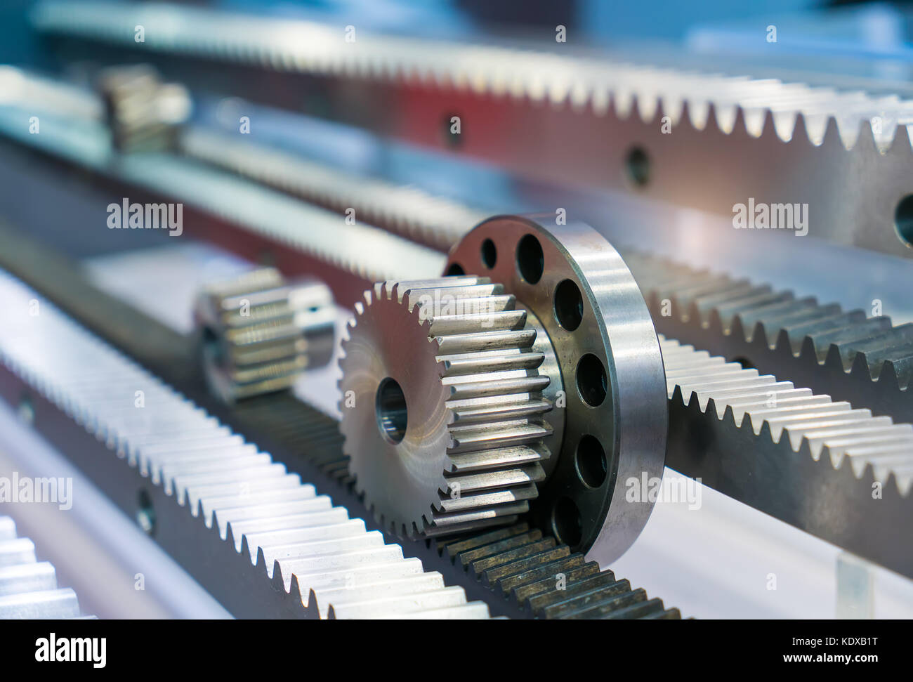 metal cog gears Stock Photo - Alamy
