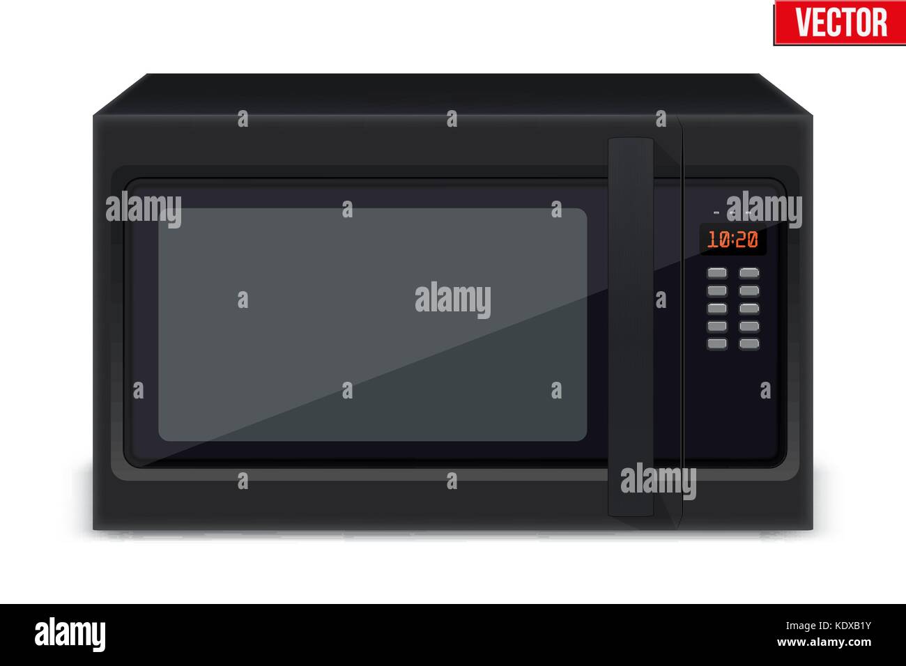 Sample Microwave Oven Stock Vector Image & Art - Alamy
