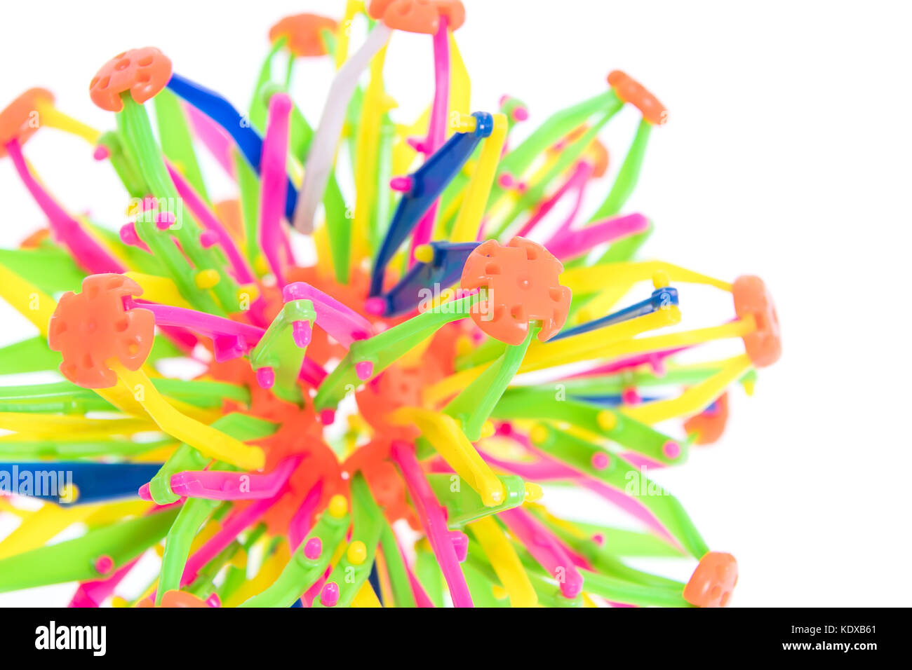 Shrink colorful balls toy Stock Photo - Alamy