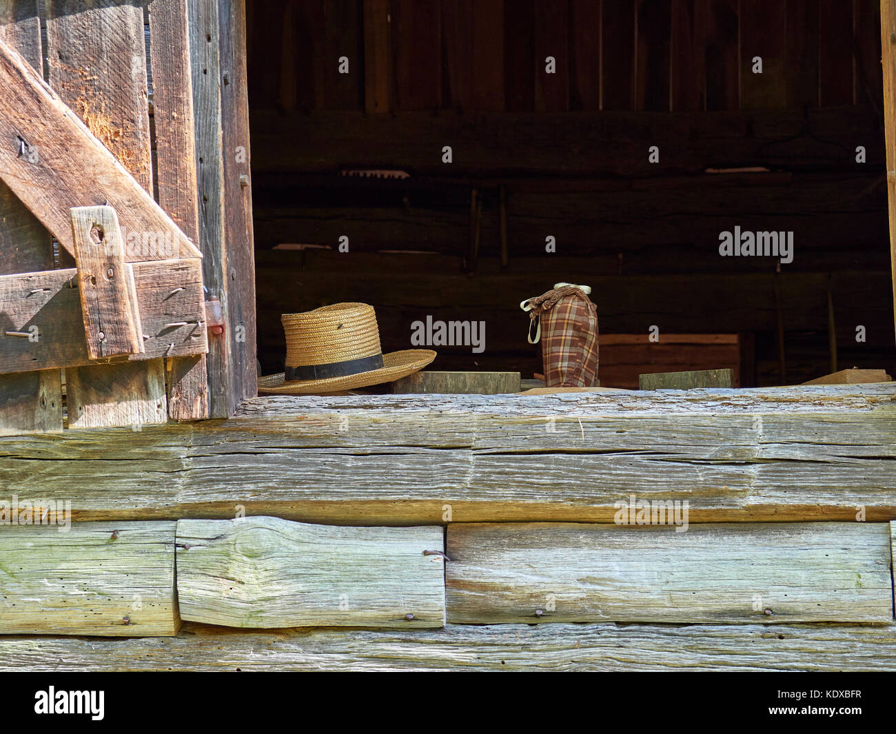 The Homeplace 1850s Stock Photo - Alamy