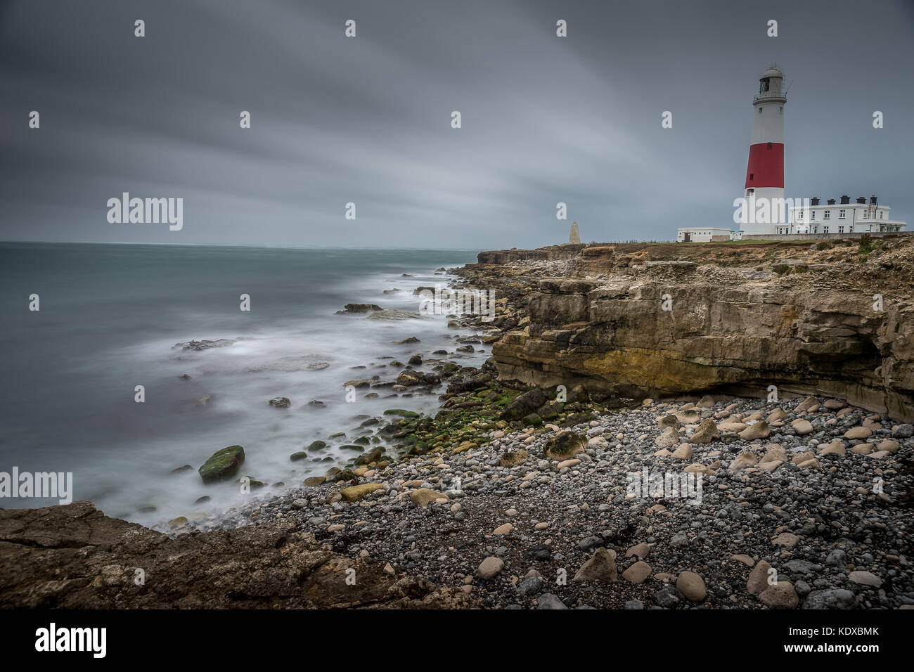 PORTLAND BILL LIGHTHOUSE IN DORSET Stock Photo - Alamy