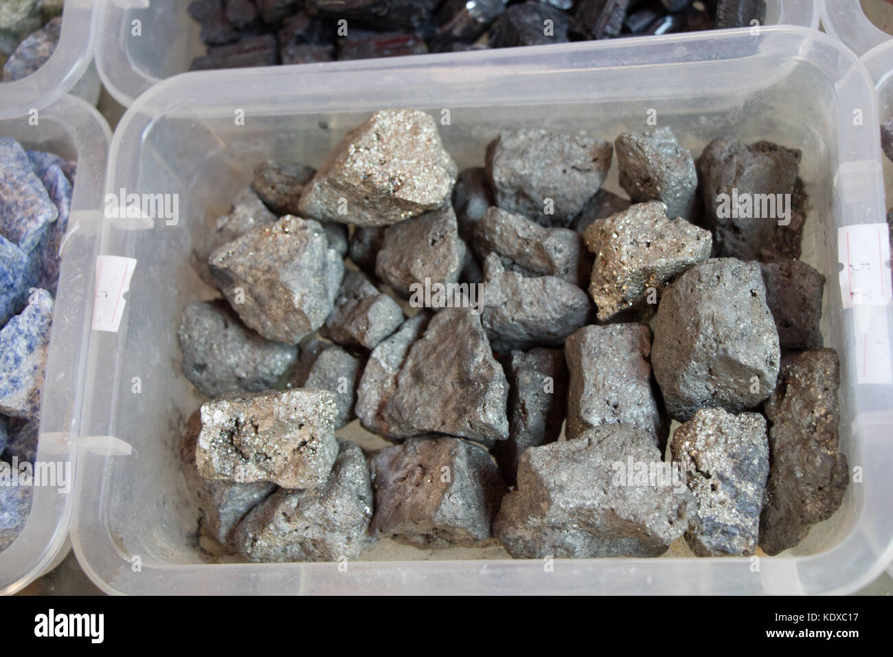 Set of natural mineral gemstones of a certain type Stock Photo - Alamy
