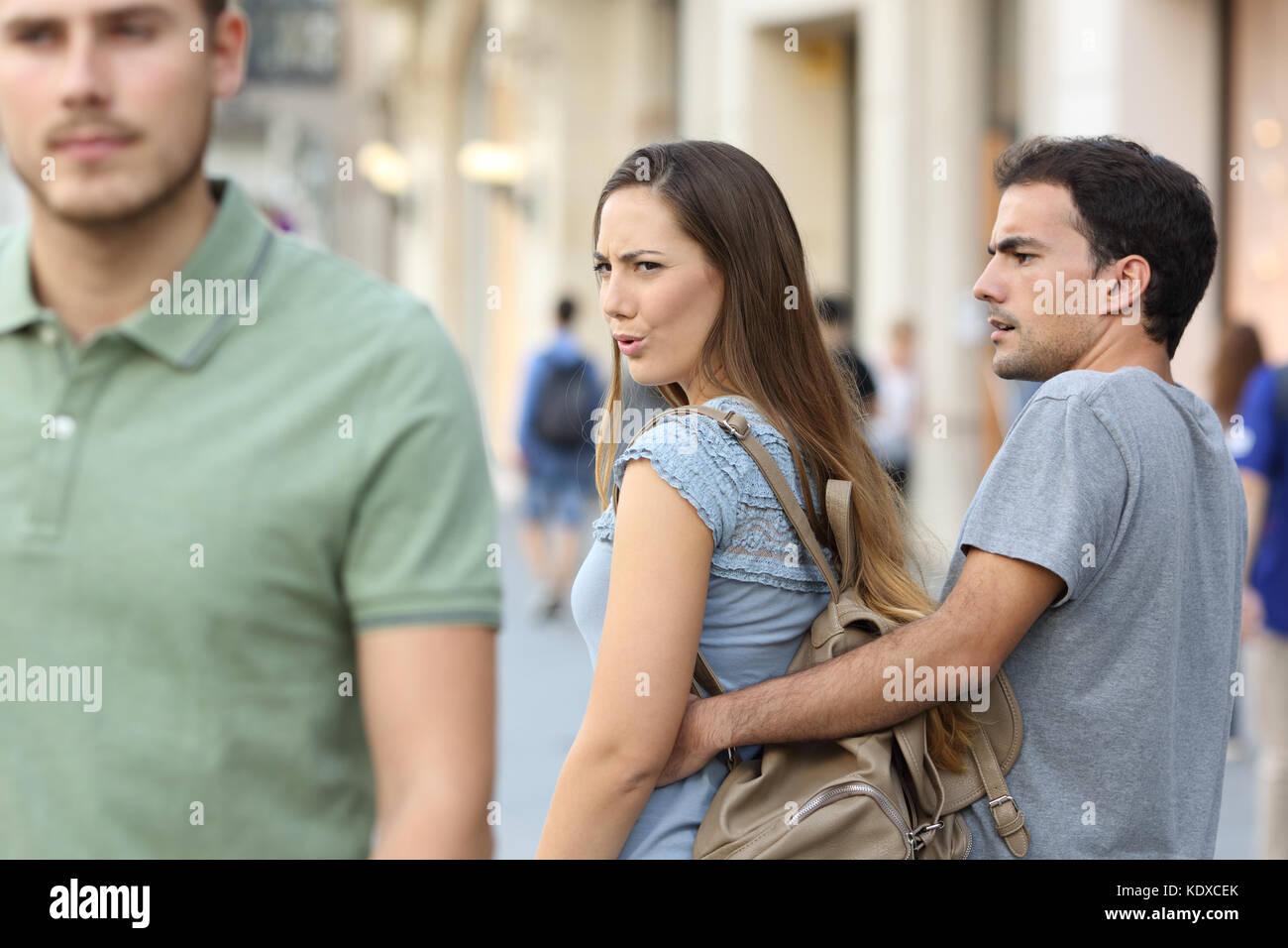 Girl Cheating On Boyfriend Hi res Stock Photography And Images Alamy