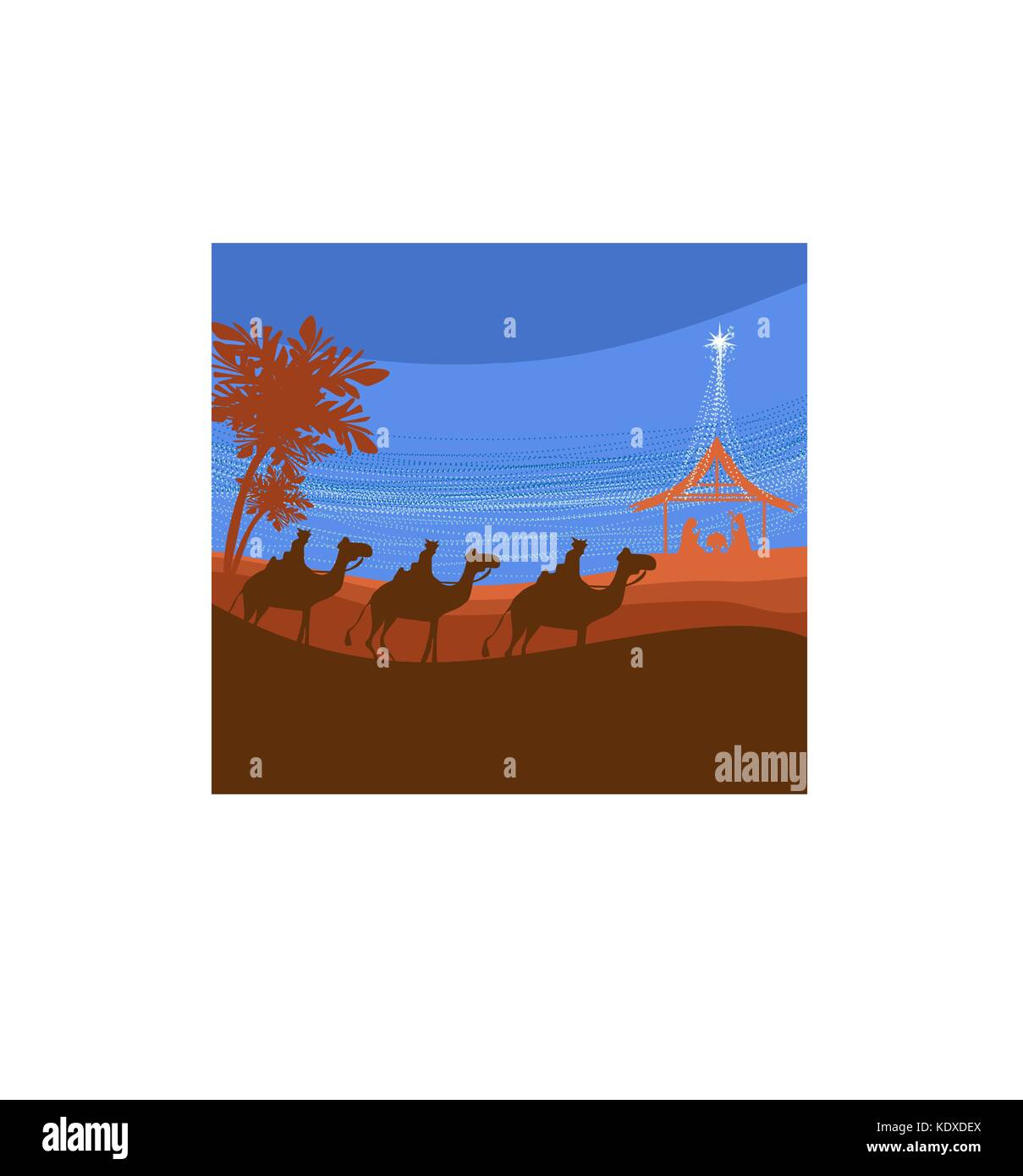 Camel in bethlehem Cut Out Stock Images & Pictures - Alamy