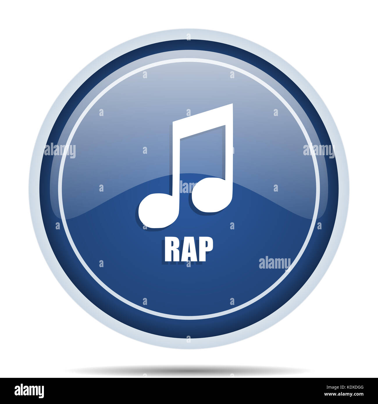 Rap icon hi-res stock photography and images - Alamy