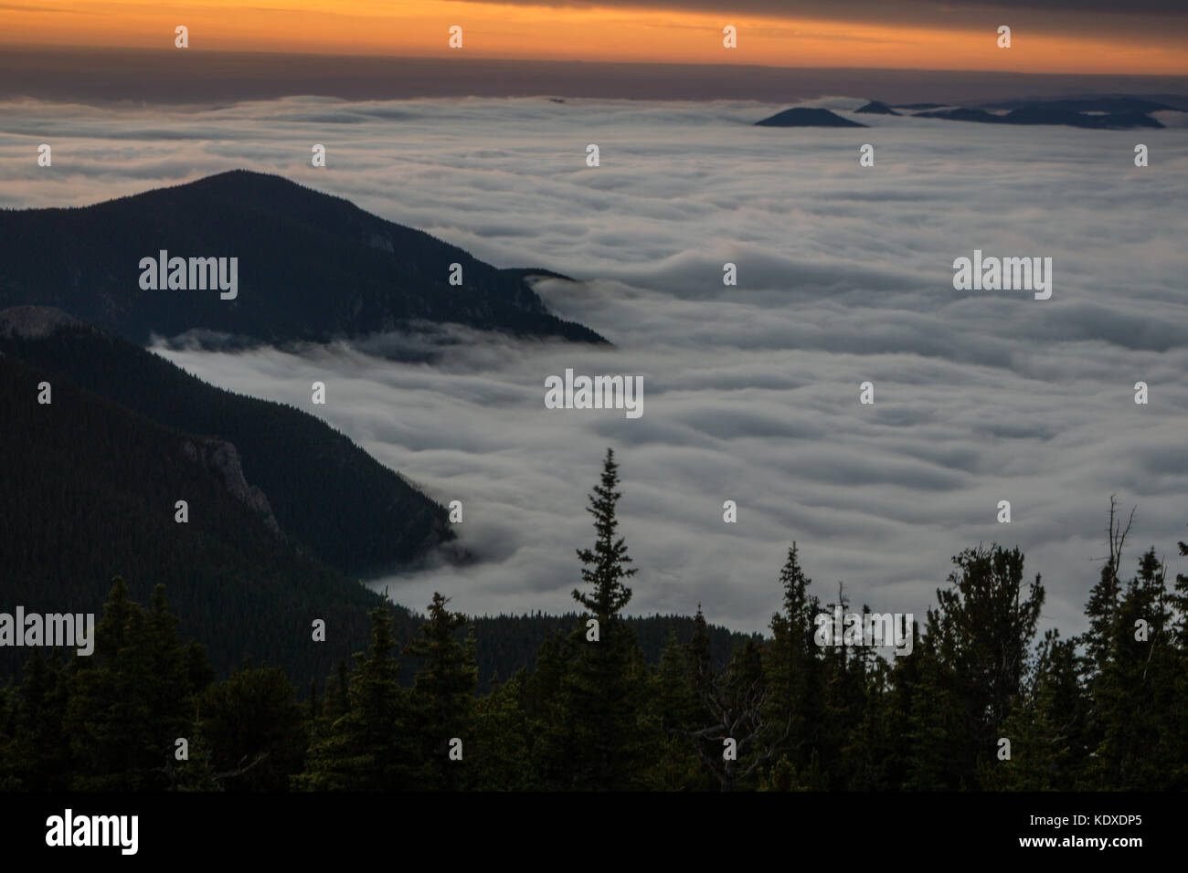 Chief Mountain, near Evergreen, Colorado Stock Photo - Alamy