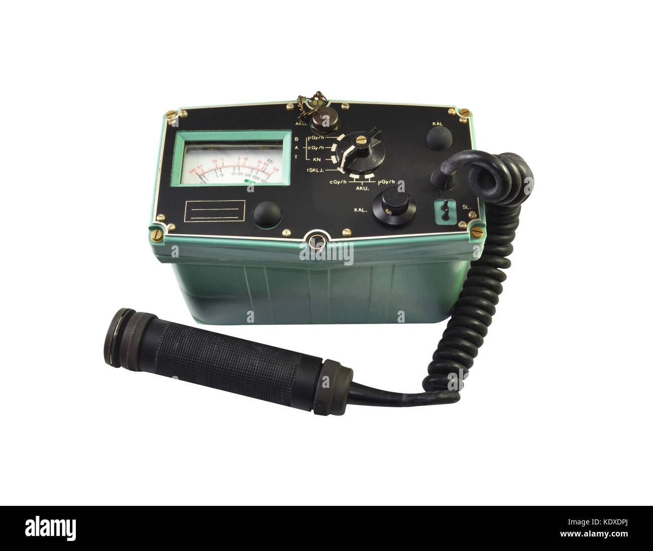 Radiation measuring instrument hi-res stock photography and images - Alamy