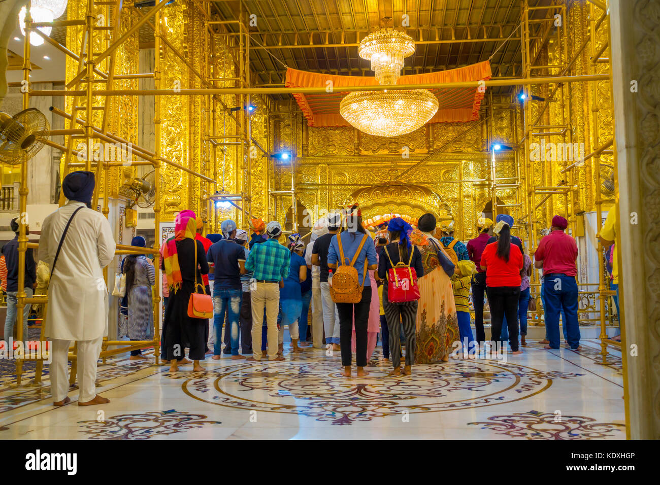 Darbar sahib inside the golden temple hi-res stock photography and ...