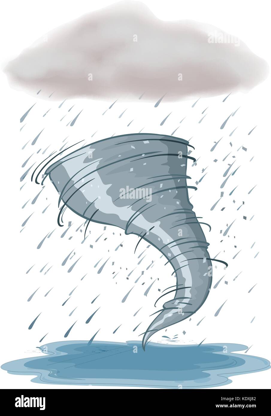 Typhoon Stock Vector Images - Alamy