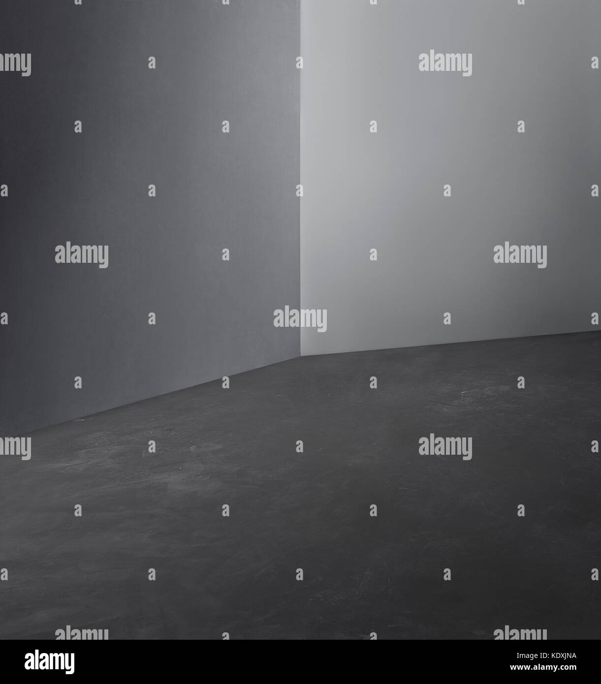 Corner of room white brick wall hi-res stock photography and images - Alamy