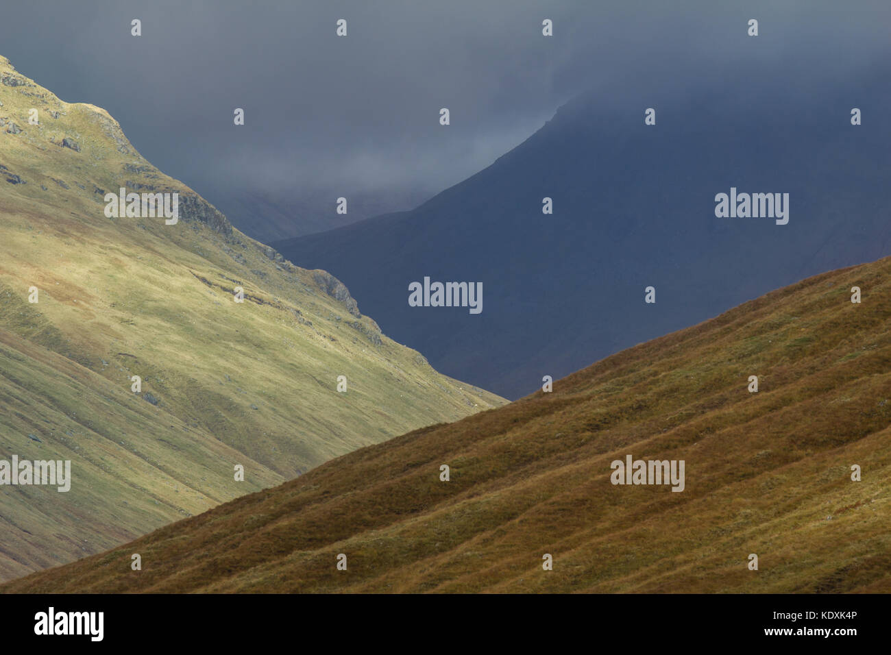 Autumn mounts landscape in Scottish rocks - skye island Stock Photo - Alamy