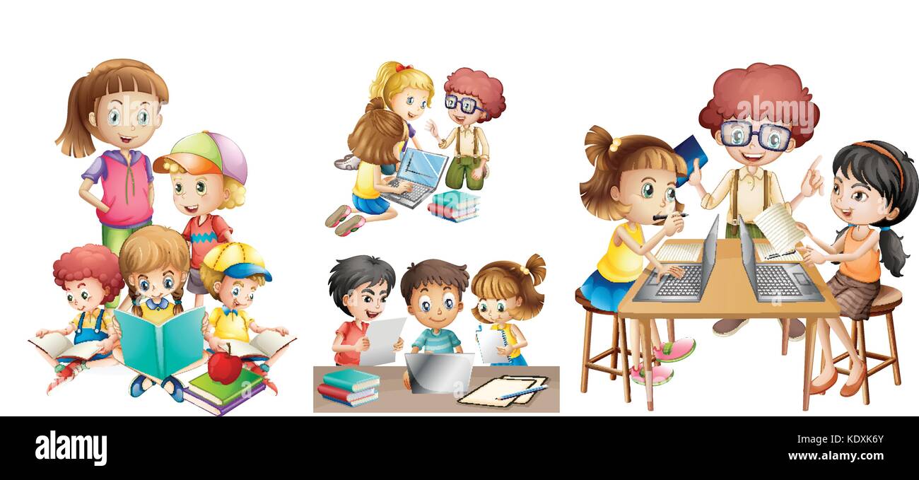 Table of activities Stock Vector Images - Alamy