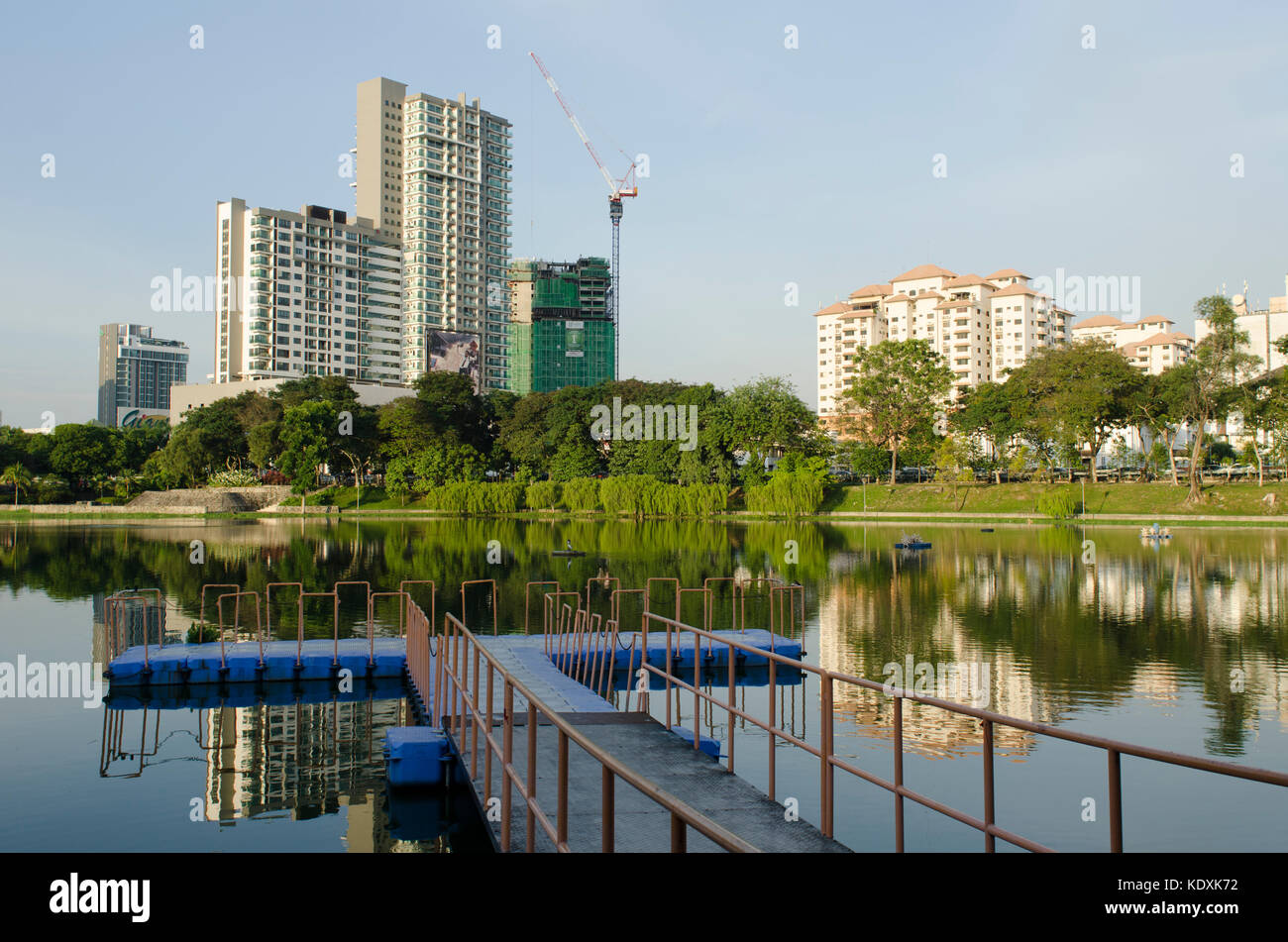 landscape view of lake Stock Photo - Alamy